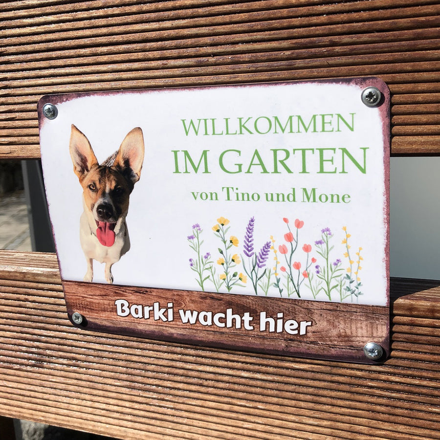 Hundeschilder Fur Gartenzaun Personalisiert